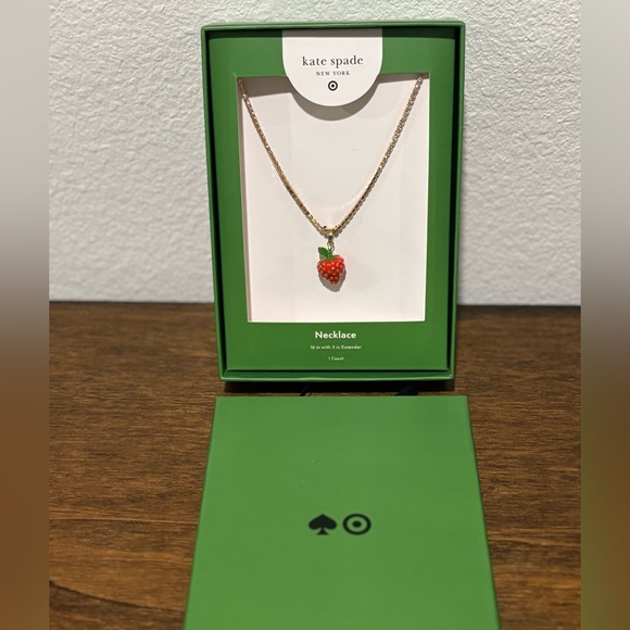 kate spade | Jewelry | Kate Spade X Target Gold Tone And Strawberry ...